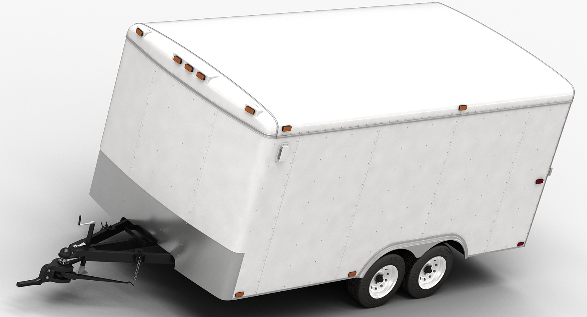 3d 2015 Trailer Box Model