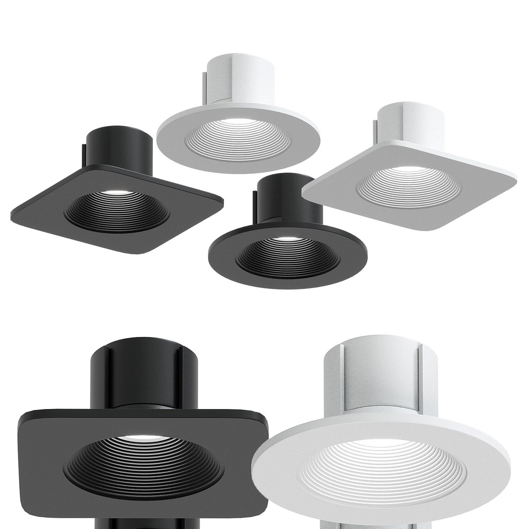 3D Model Dot Ceiling Lamp - TurboSquid 1896726