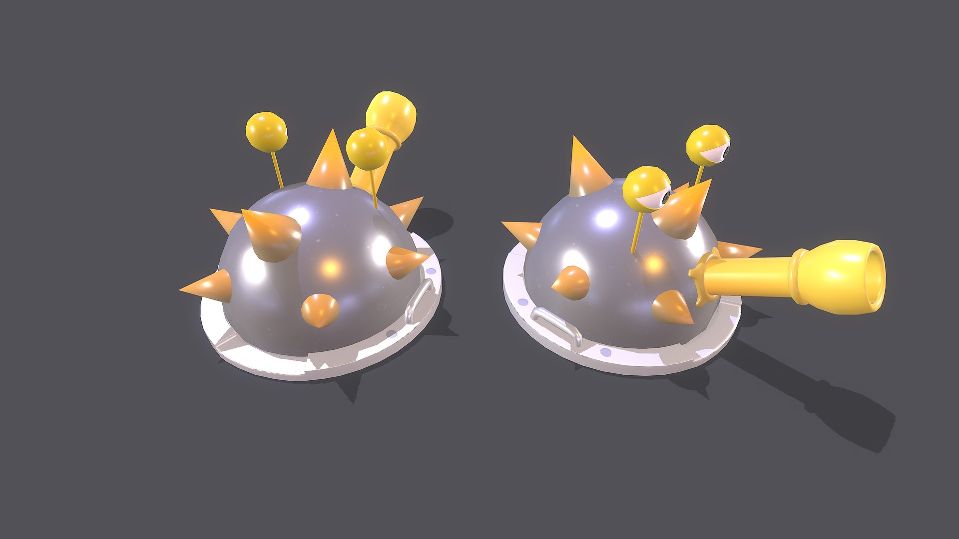 3D Cartoon Cannon Mega Pack model - TurboSquid 1956572