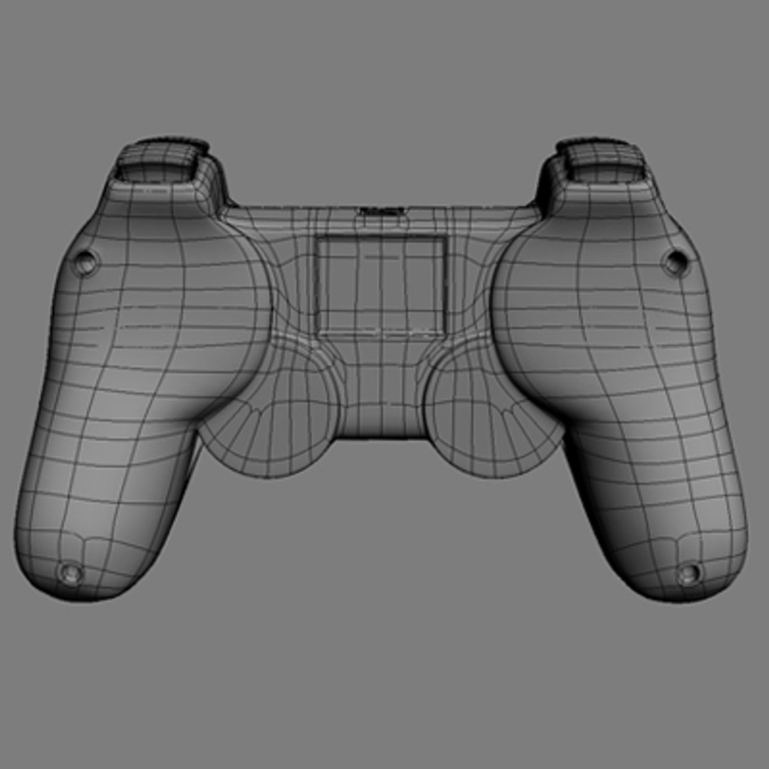 3d Playstation 3 Dualshock Controller Model