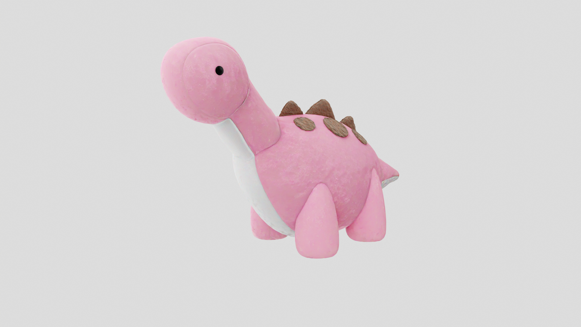 Brontosaurus Dinosaur Plush Toy 3D - TurboSquid 2221811
