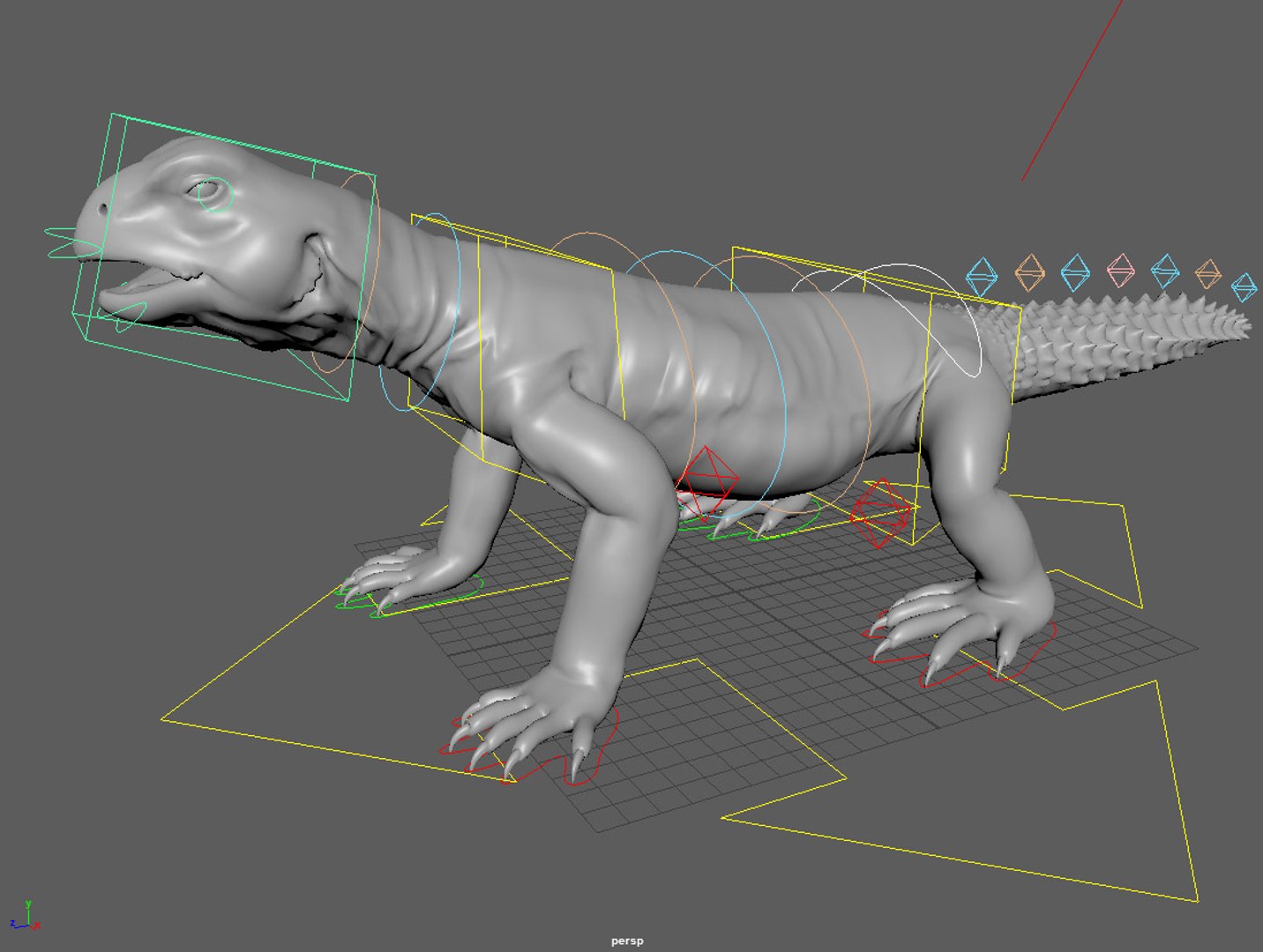 Uromastyx Lizard 3D - TurboSquid 1371119
