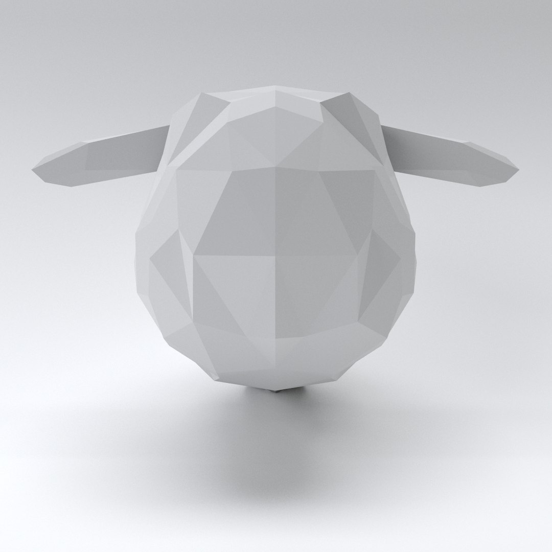 3D Sheep Head Model - TurboSquid 1362792