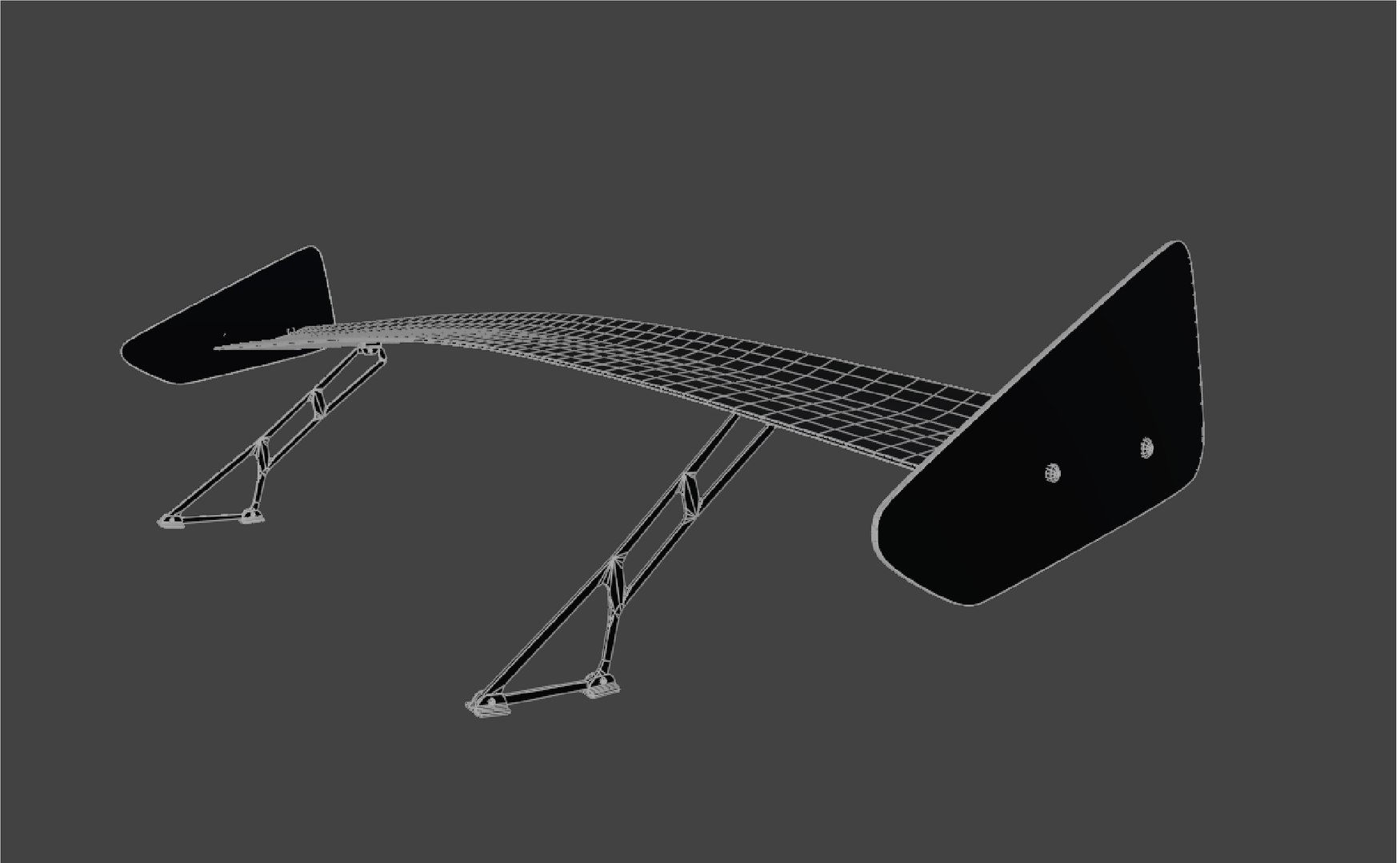 3D Simple Spoiler Car - TurboSquid 2247173 3D Simple Spoiler Car - TurboSquid 2247173