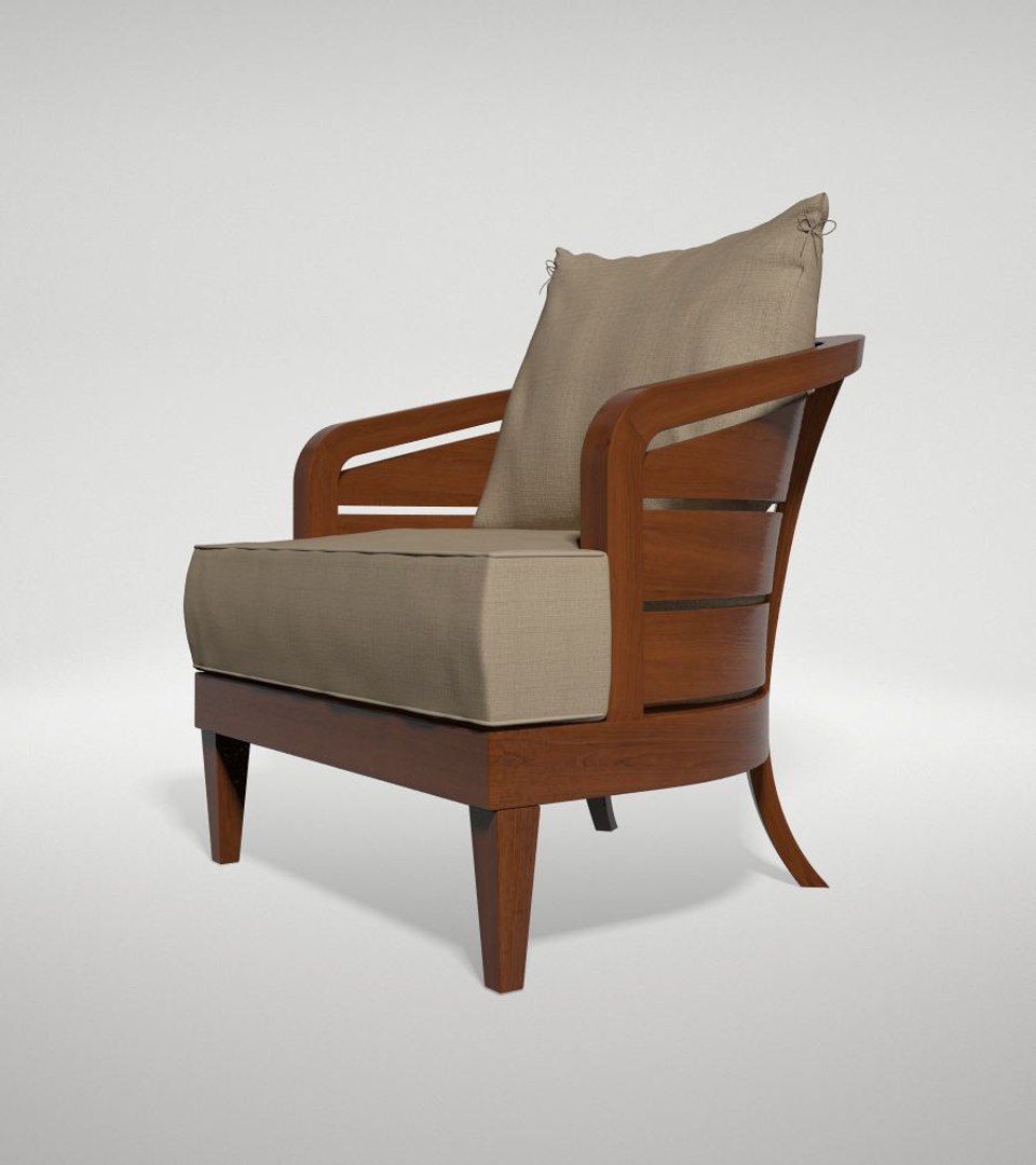 max wooden armchair