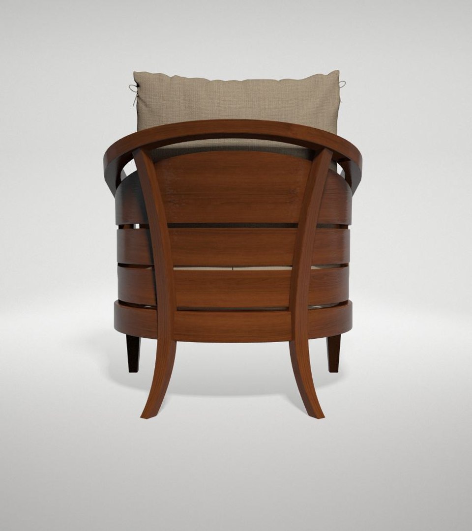 max wooden armchair