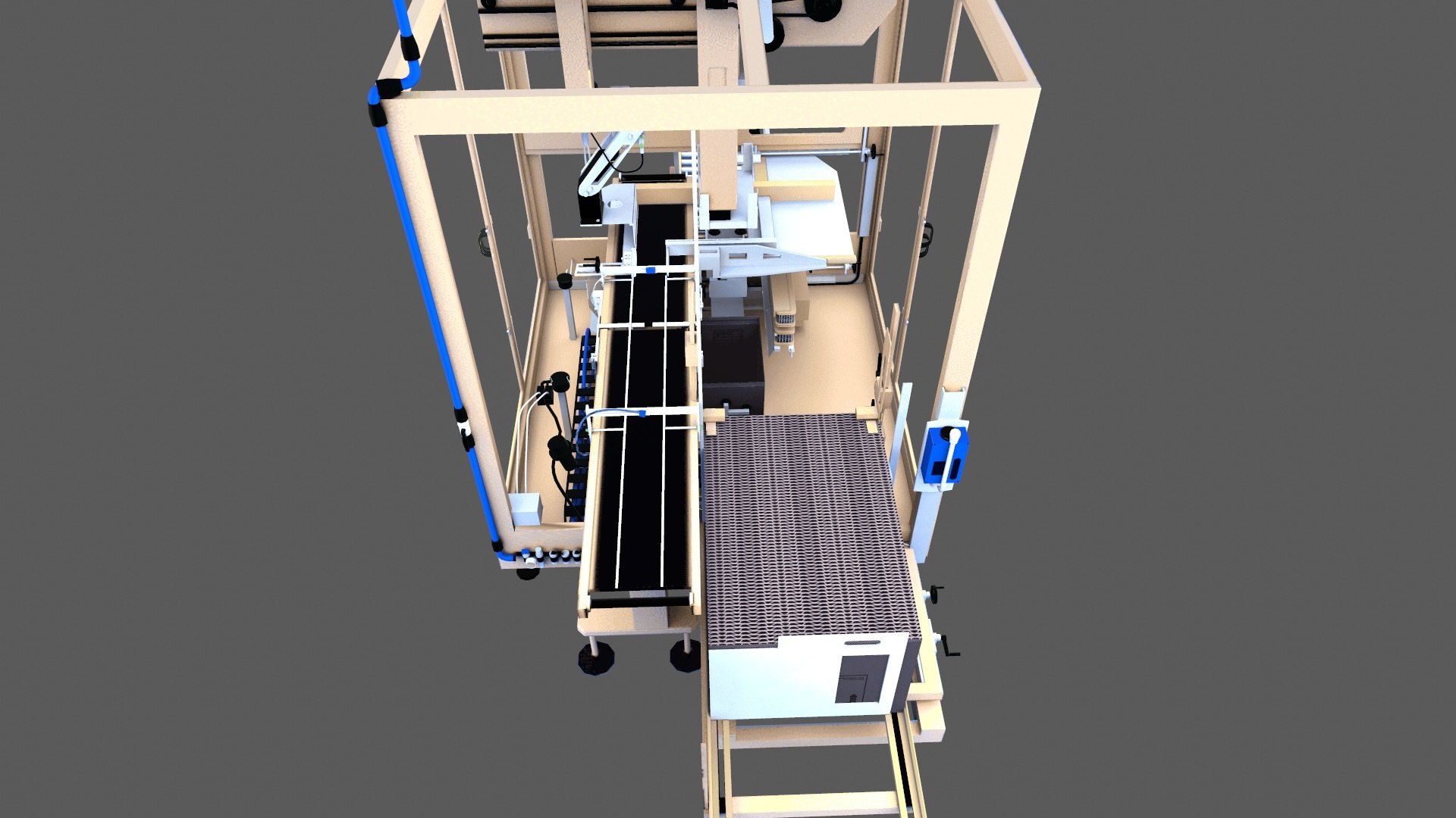 Case Packer Machine 3D - TurboSquid 2327384