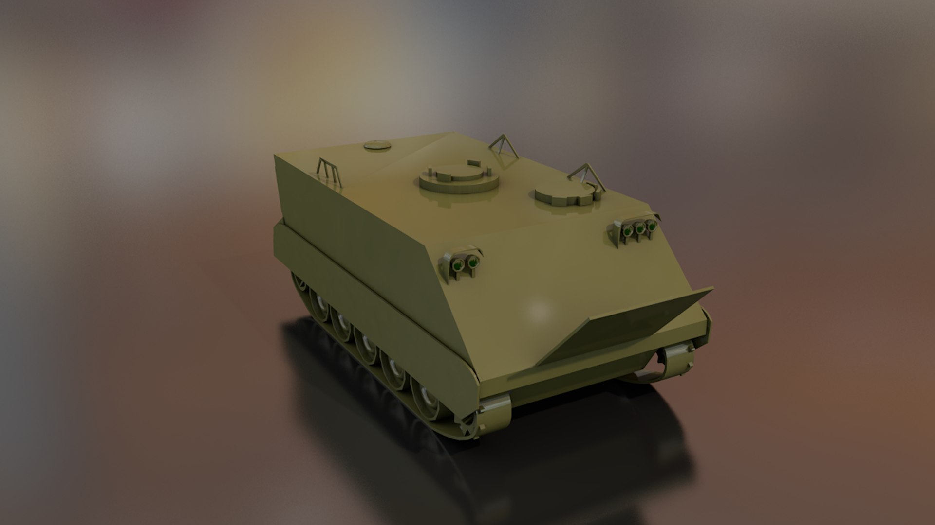 3D M-113 Armored Military Tank - TurboSquid 1444074