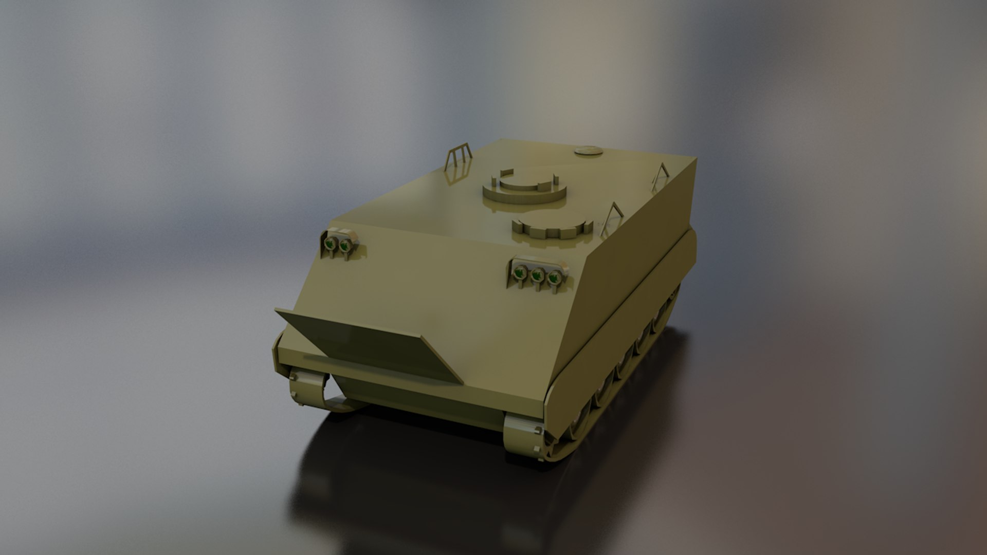 3D M-113 Armored Military Tank - TurboSquid 1444074