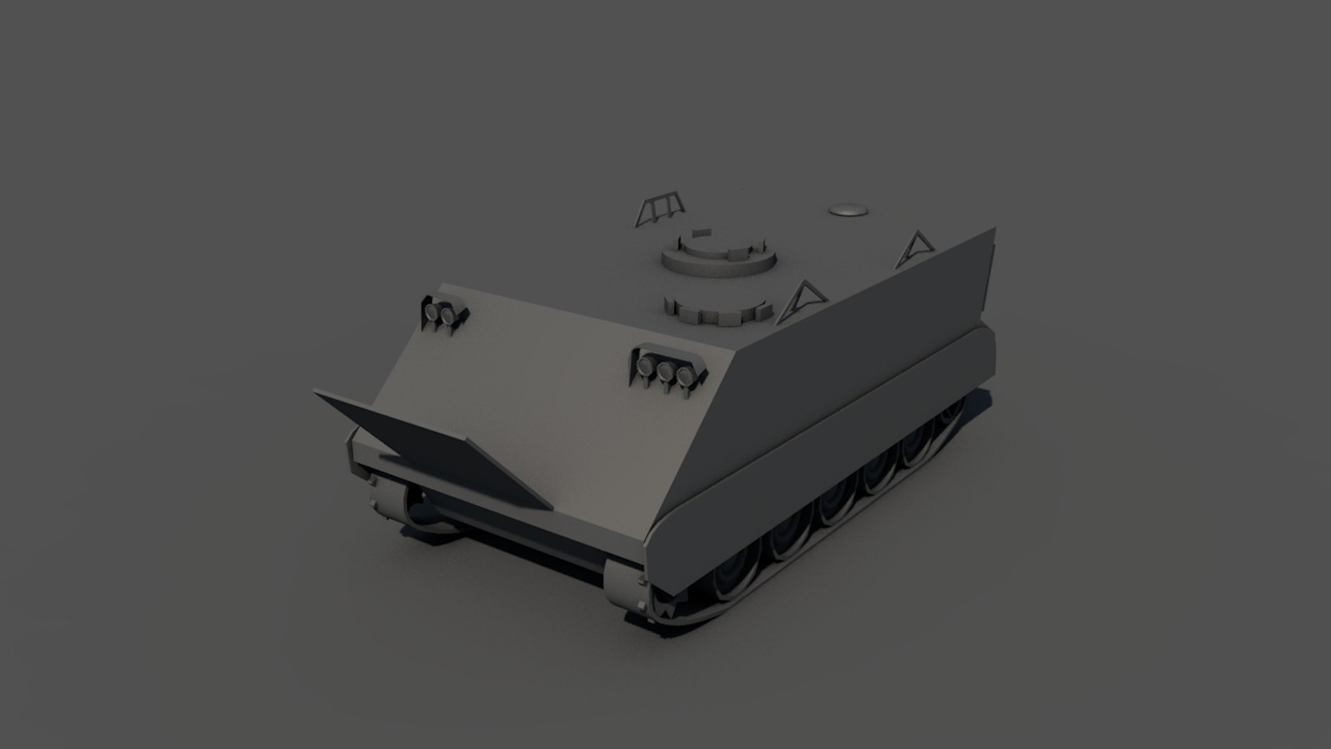 3D M-113 Armored Military Tank - TurboSquid 1444074