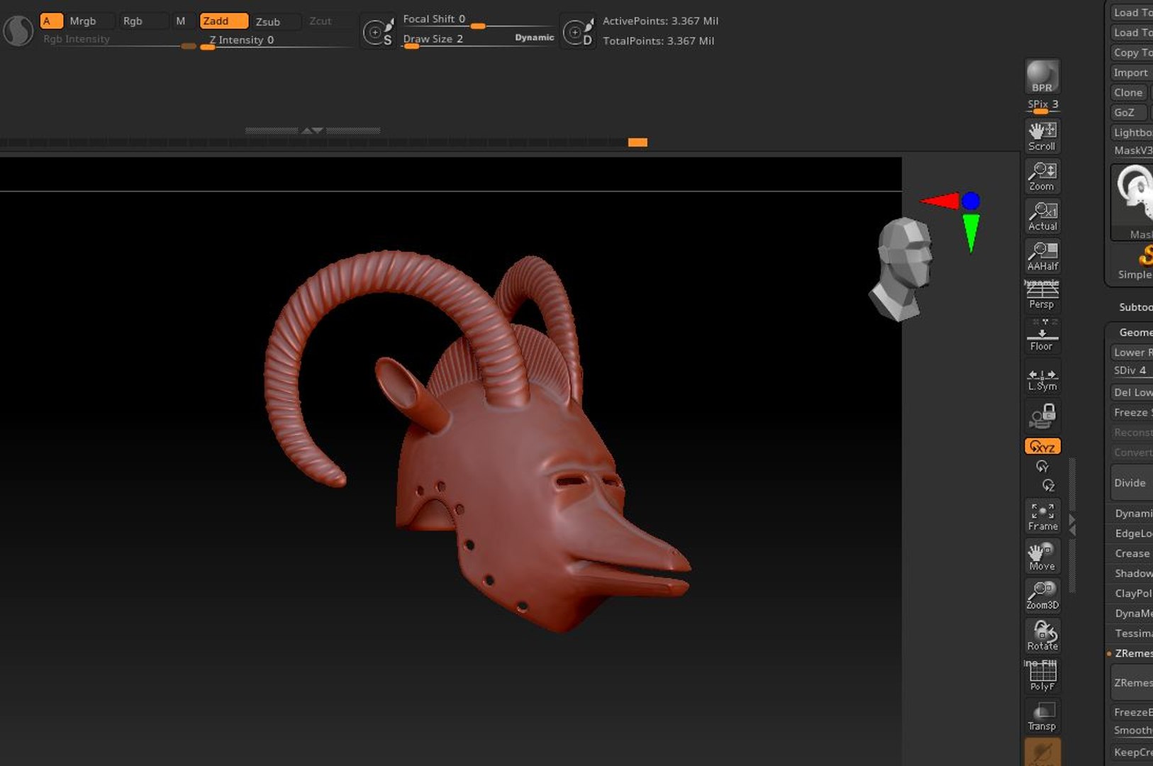 Mask V3 Model - TurboSquid 1738675