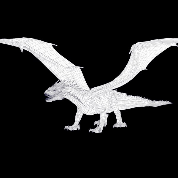 3d model dragon animation