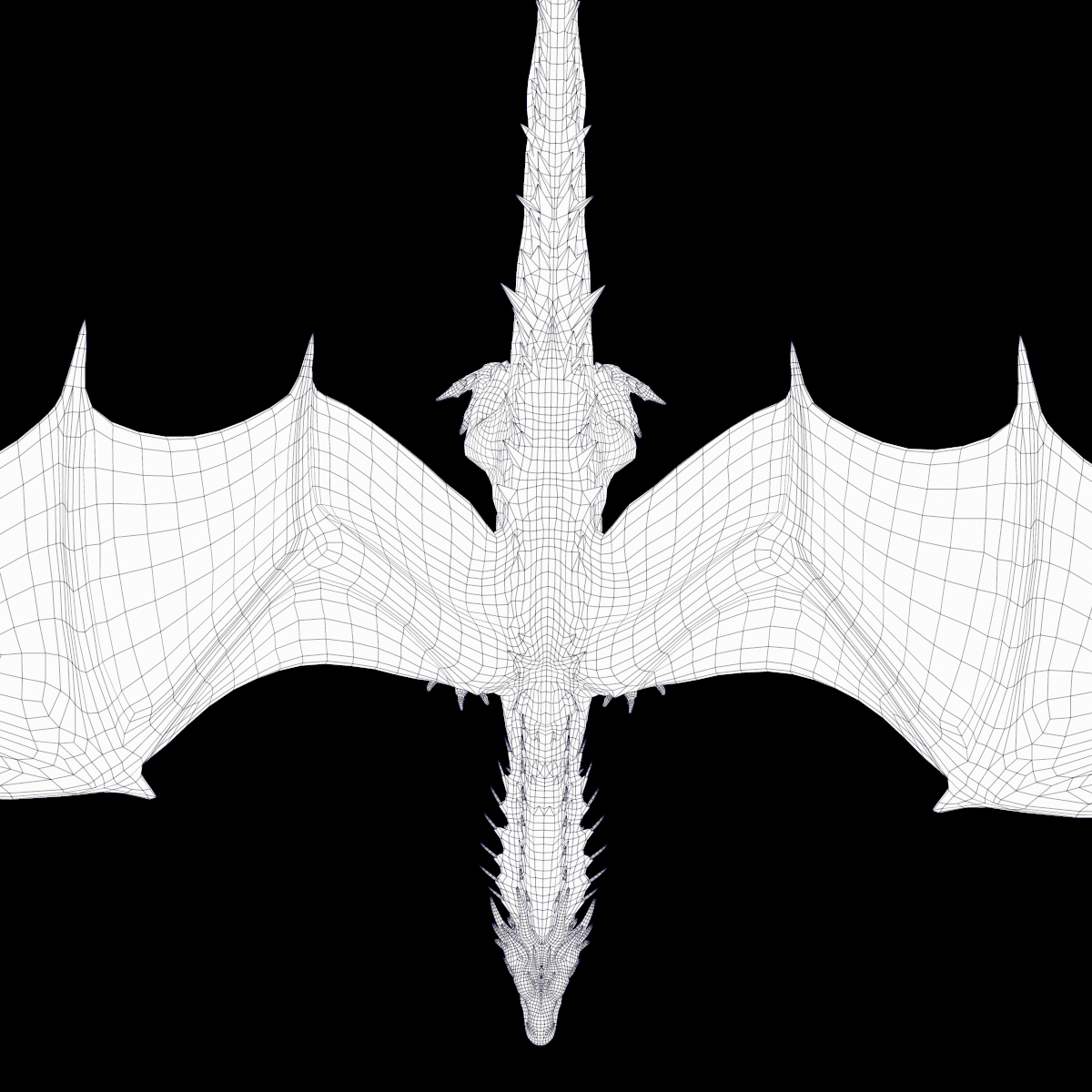 3d model dragon animation