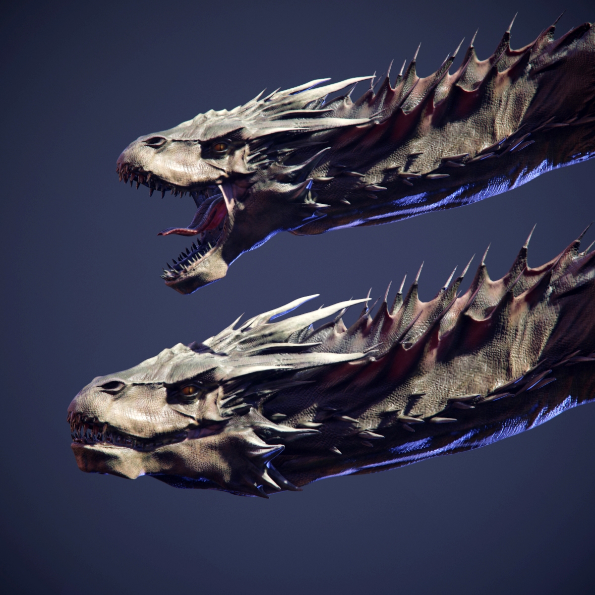 3d model dragon animation