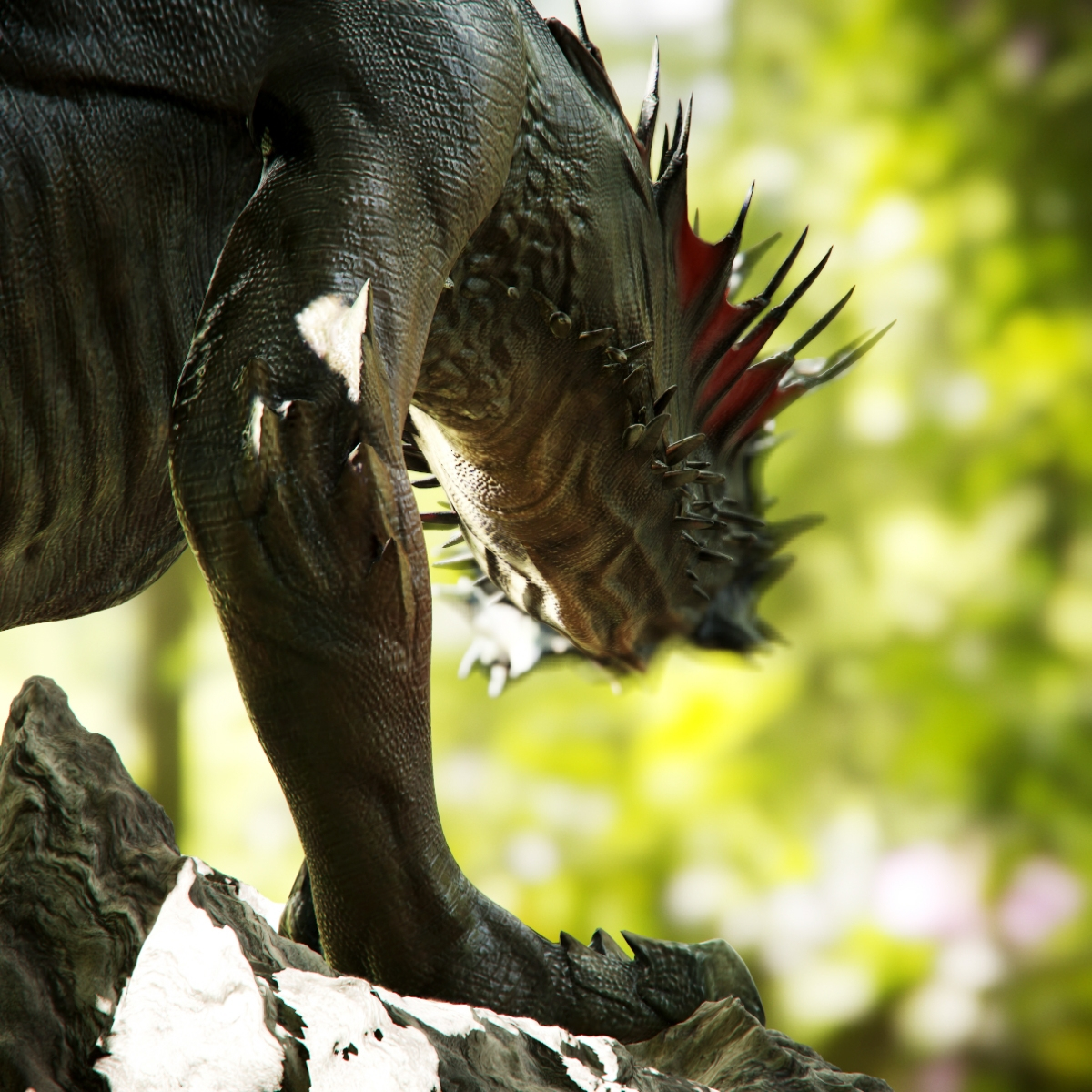 3d model dragon animation