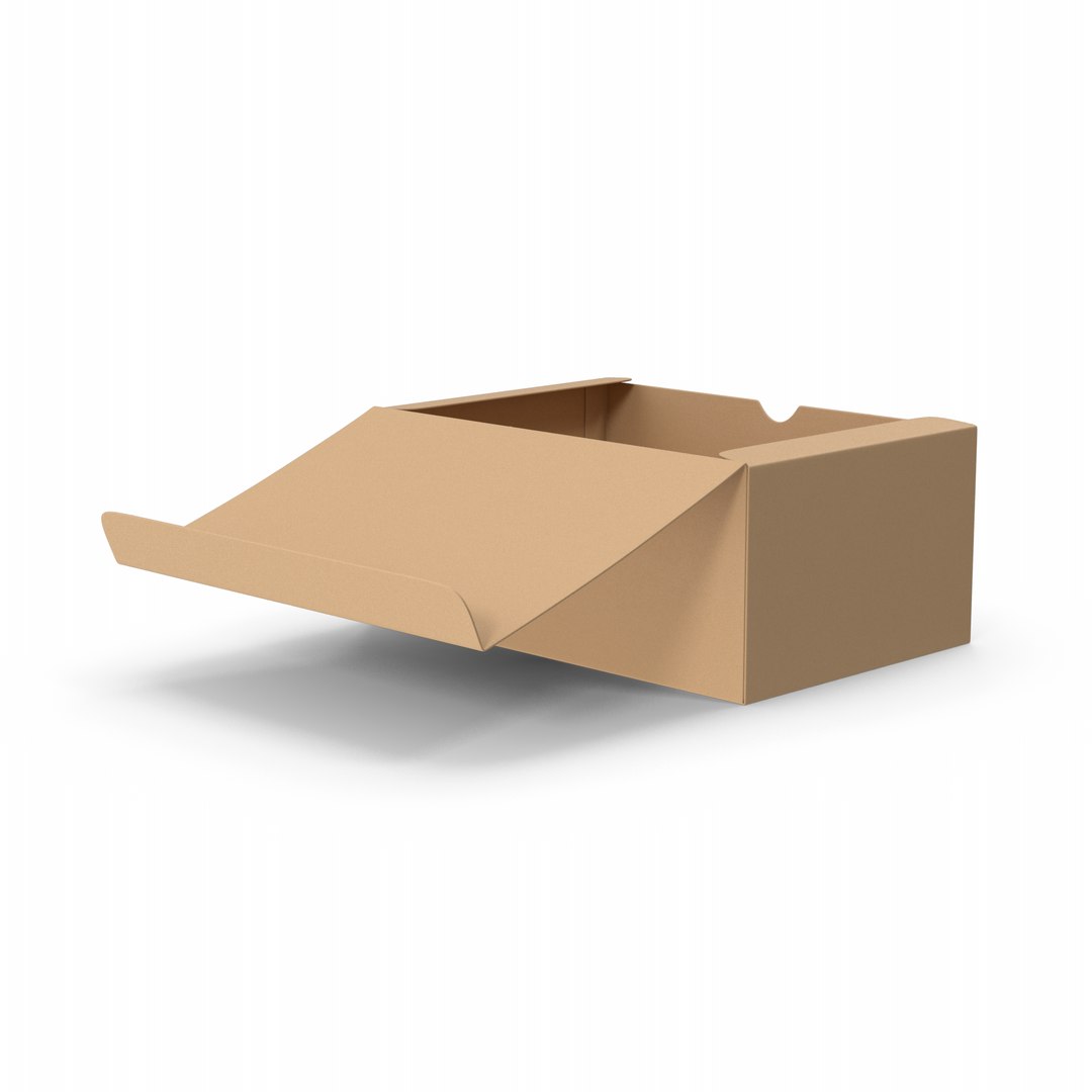 Box Package 2 3D Model - TurboSquid 2060642