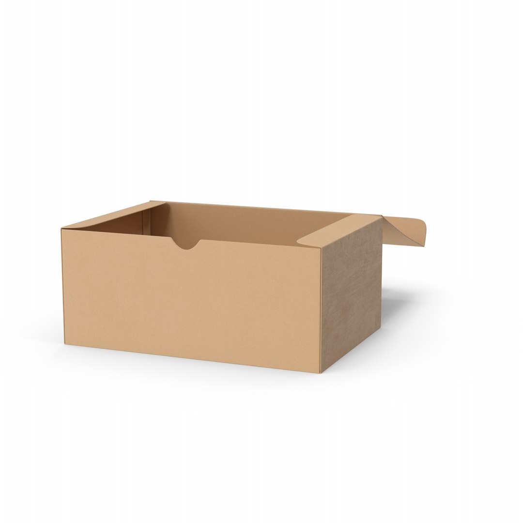 Box Package 2 3D Model - TurboSquid 2060642