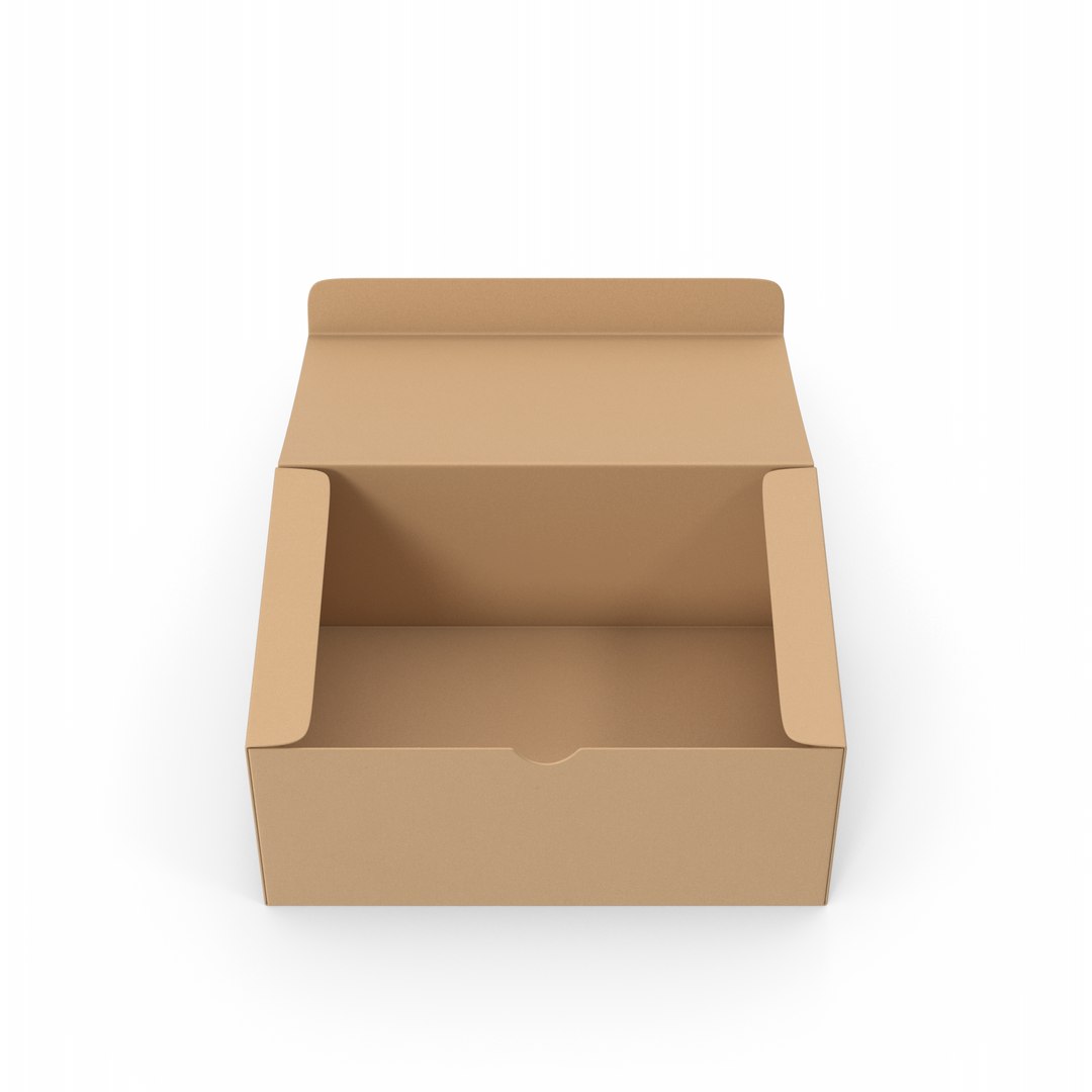 Box Package 2 3D Model - TurboSquid 2060642