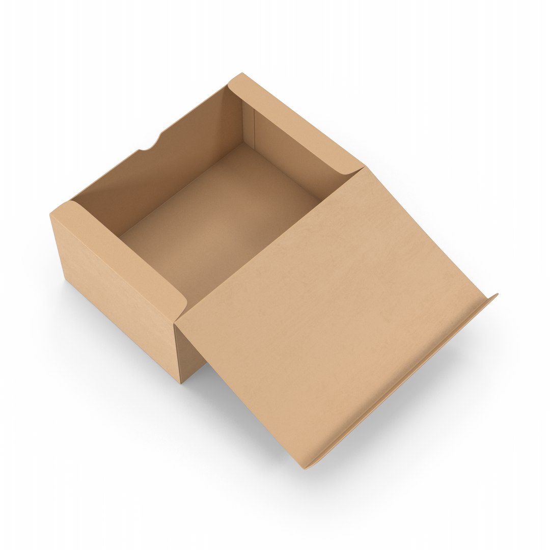 Box Package 2 3D Model - TurboSquid 2060642