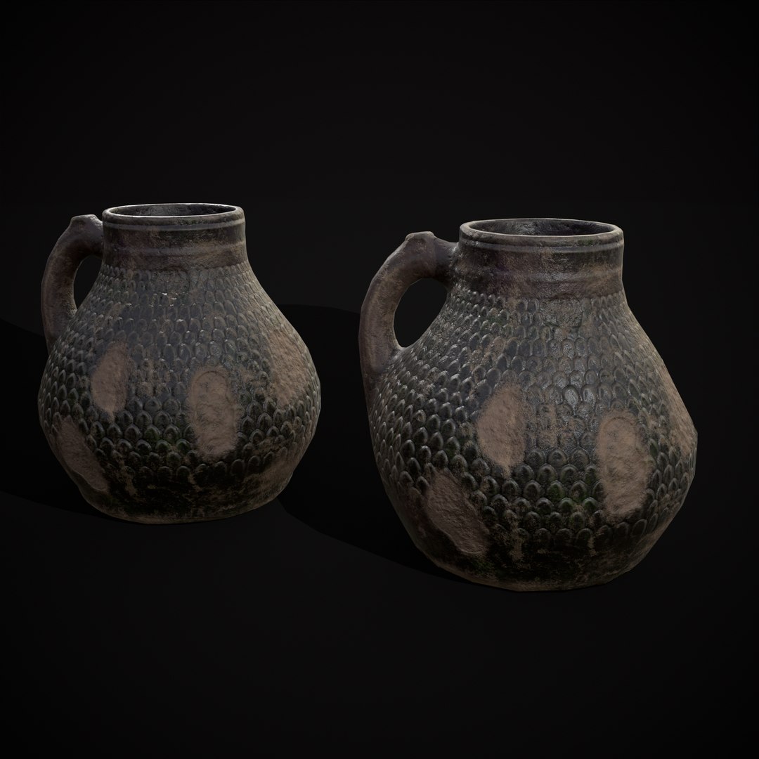 3D Scale Pattern Mug - TurboSquid 2158939