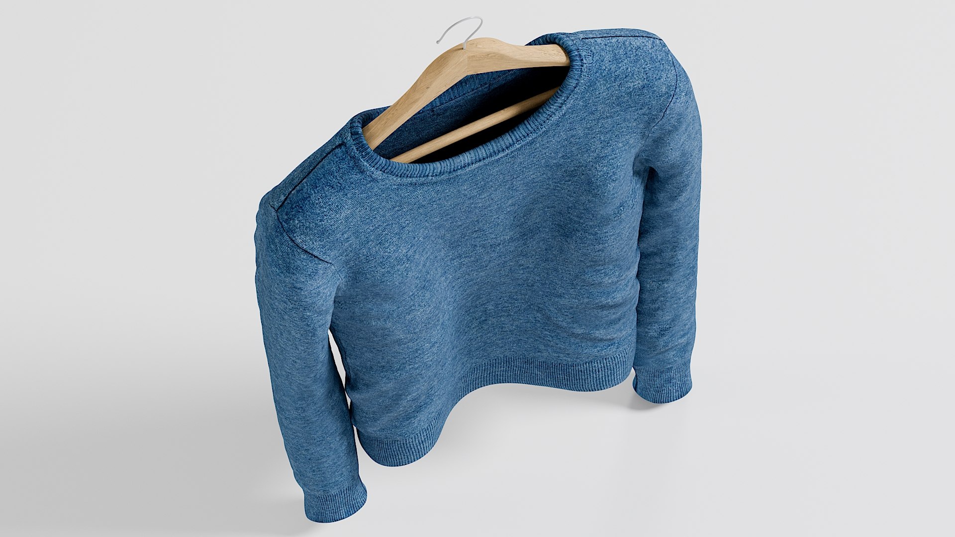 3D Realistic Women S Pullover - TurboSquid 1534817