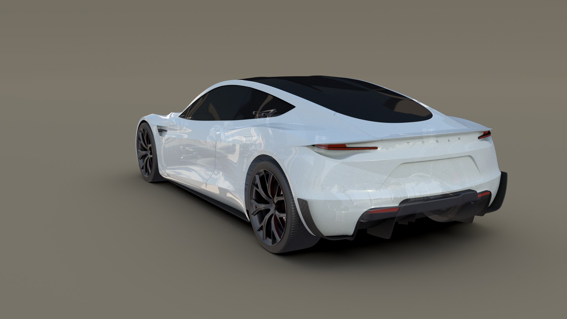 3D model tesla roadster chassis - TurboSquid 1566083