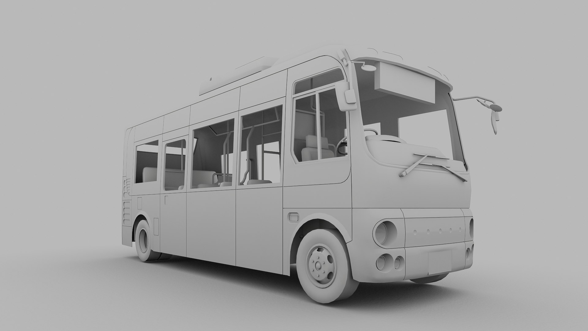 3D HINO Poncho Bun-bus Model - TurboSquid 2427389