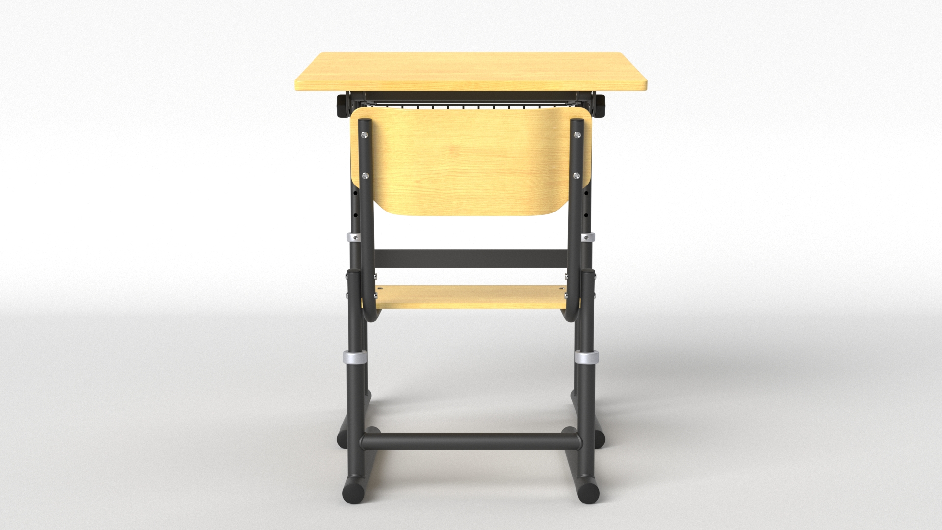 3D School Table And Chair Model - TurboSquid 1883909