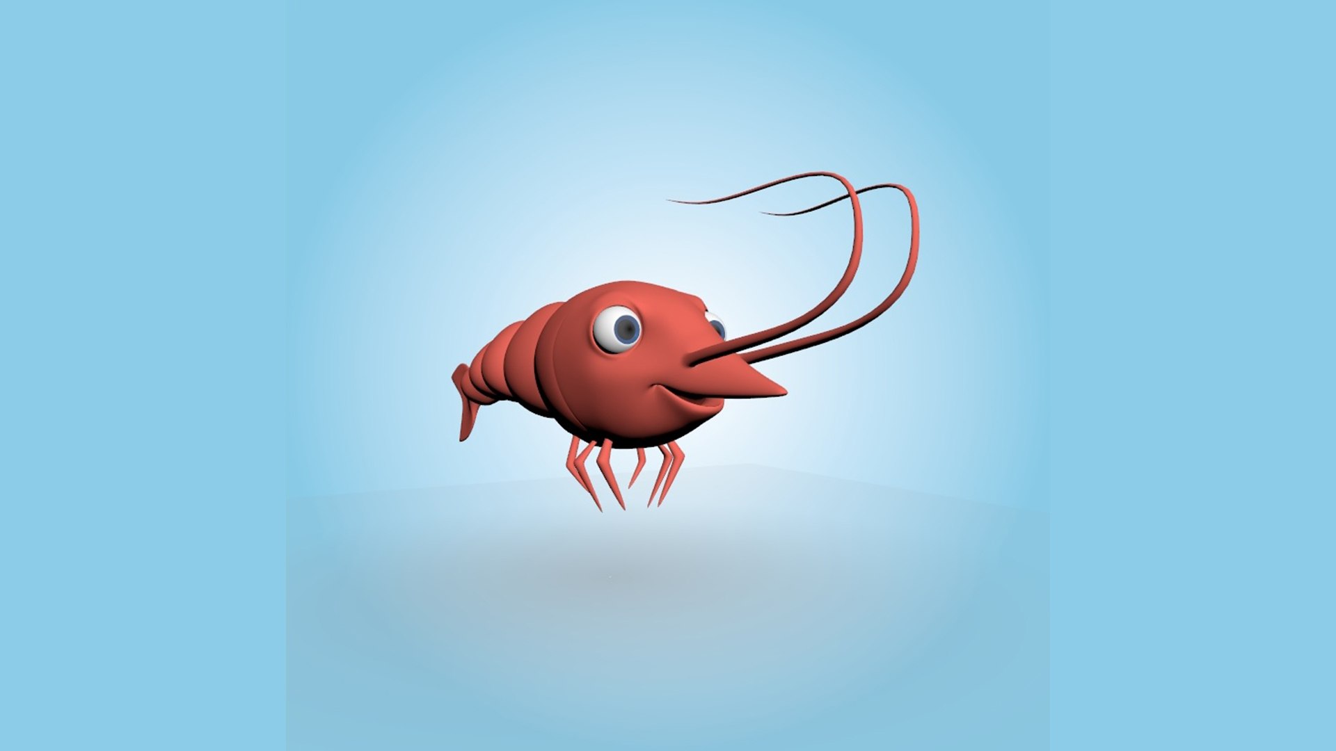 3D Shrimp - TurboSquid 2018156