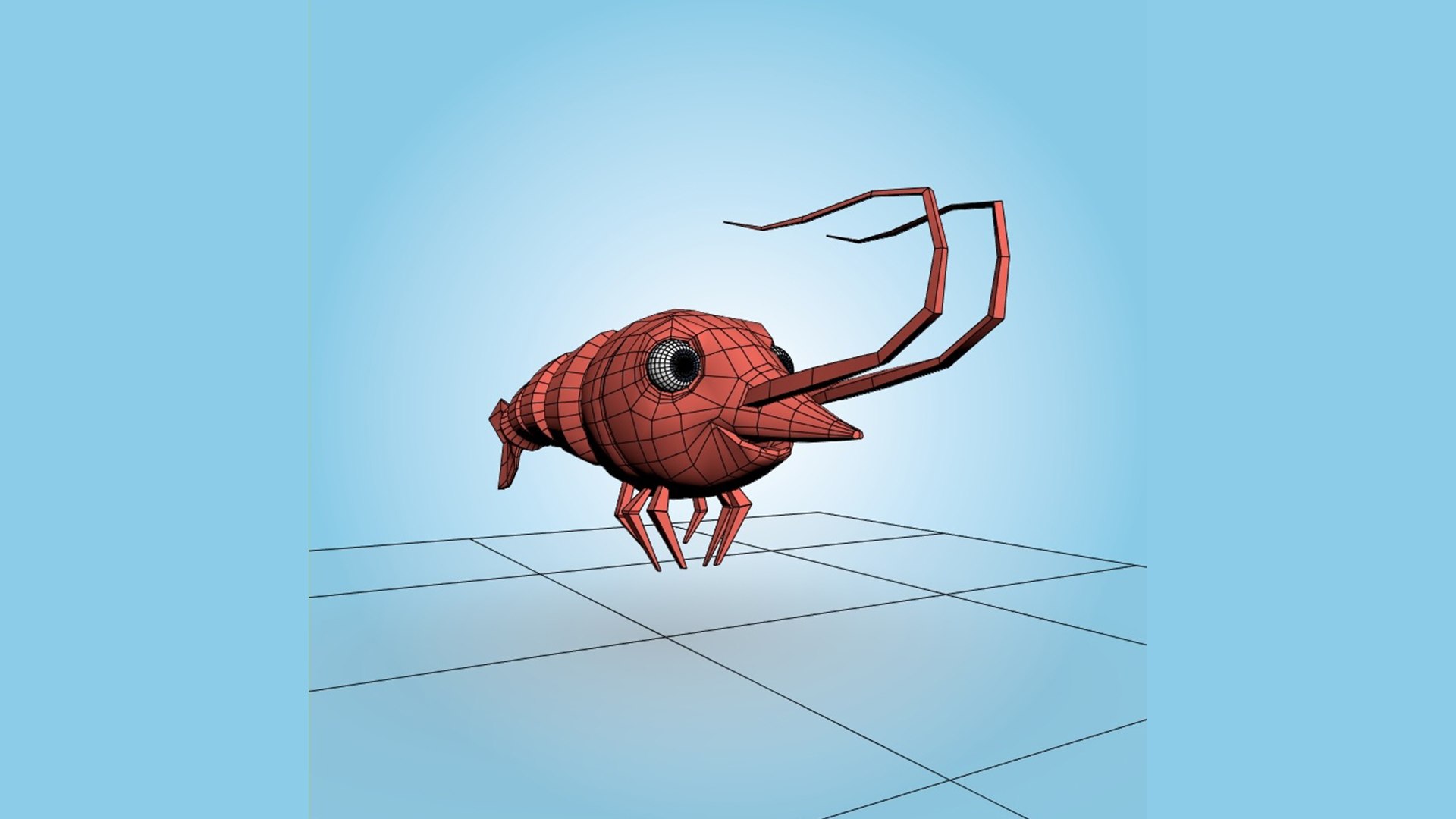 3D Shrimp - TurboSquid 2018156