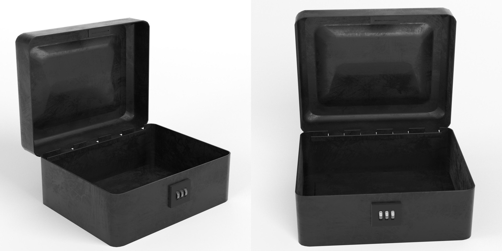 Metallic Box Combination Lock 3D - TurboSquid 1486458