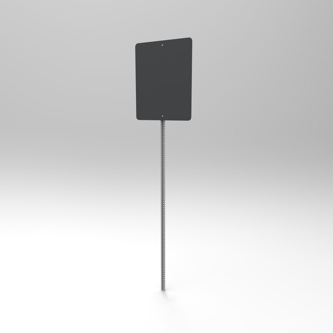 3D Model Street Sign - TurboSquid 1203355