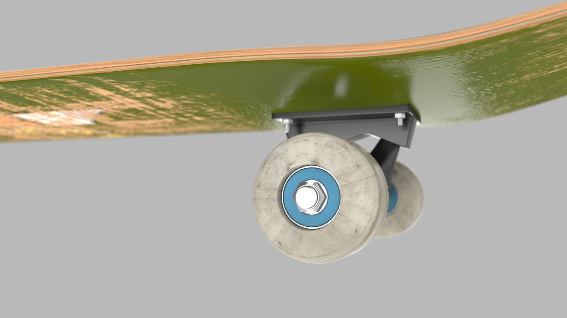 Skateboard Skate Board 3d 3ds