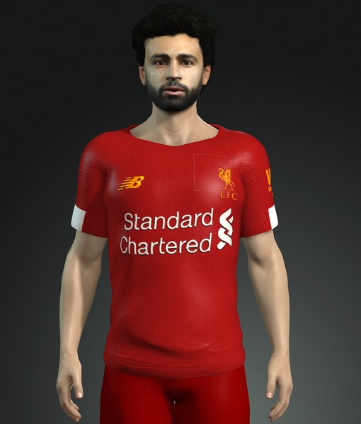 Salah 2 famous football player 3D model - TurboSquid 1632157