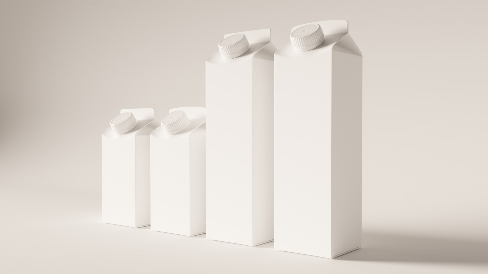 3D Milk Packing Model - TurboSquid 1860024