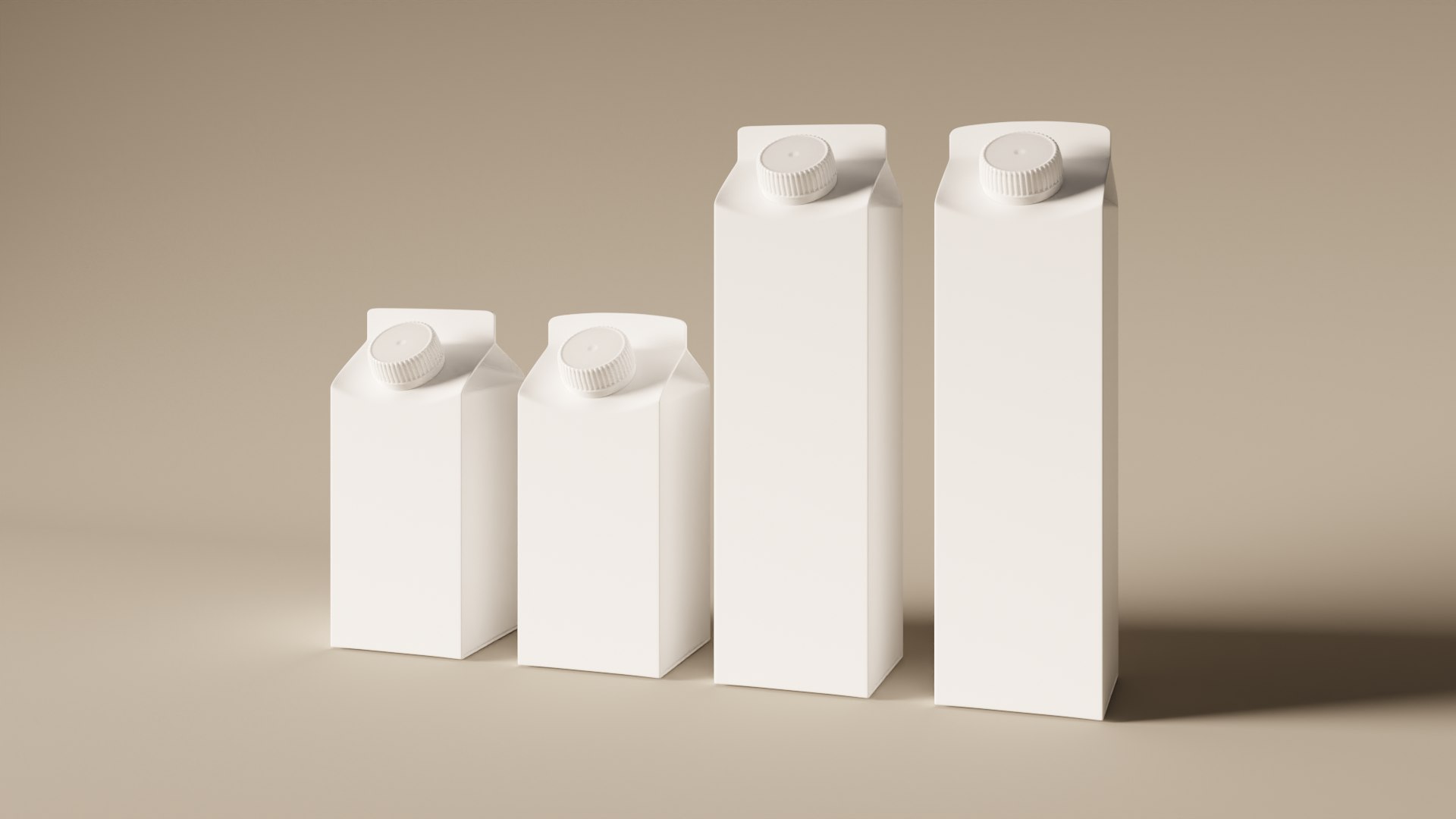 3D Milk Packing Model - TurboSquid 1860024