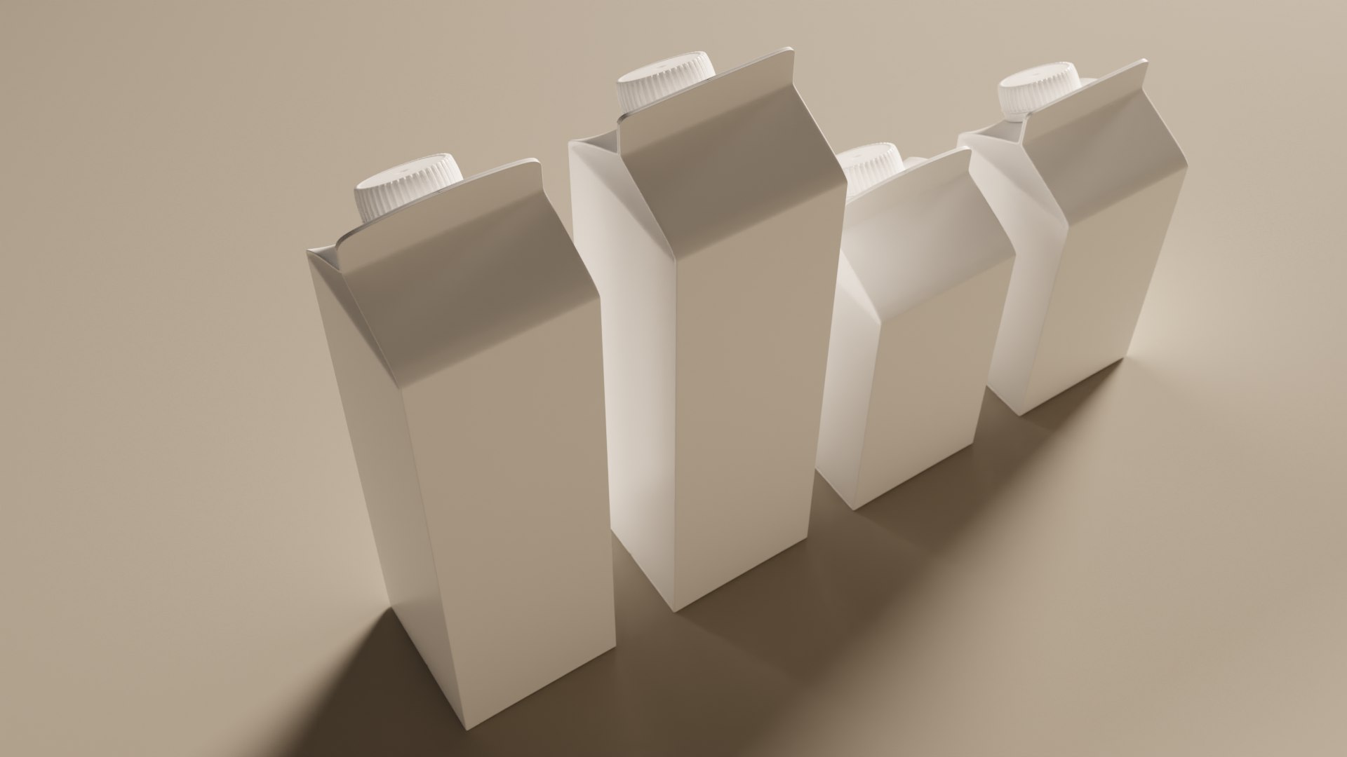 3D Milk Packing Model - TurboSquid 1860024