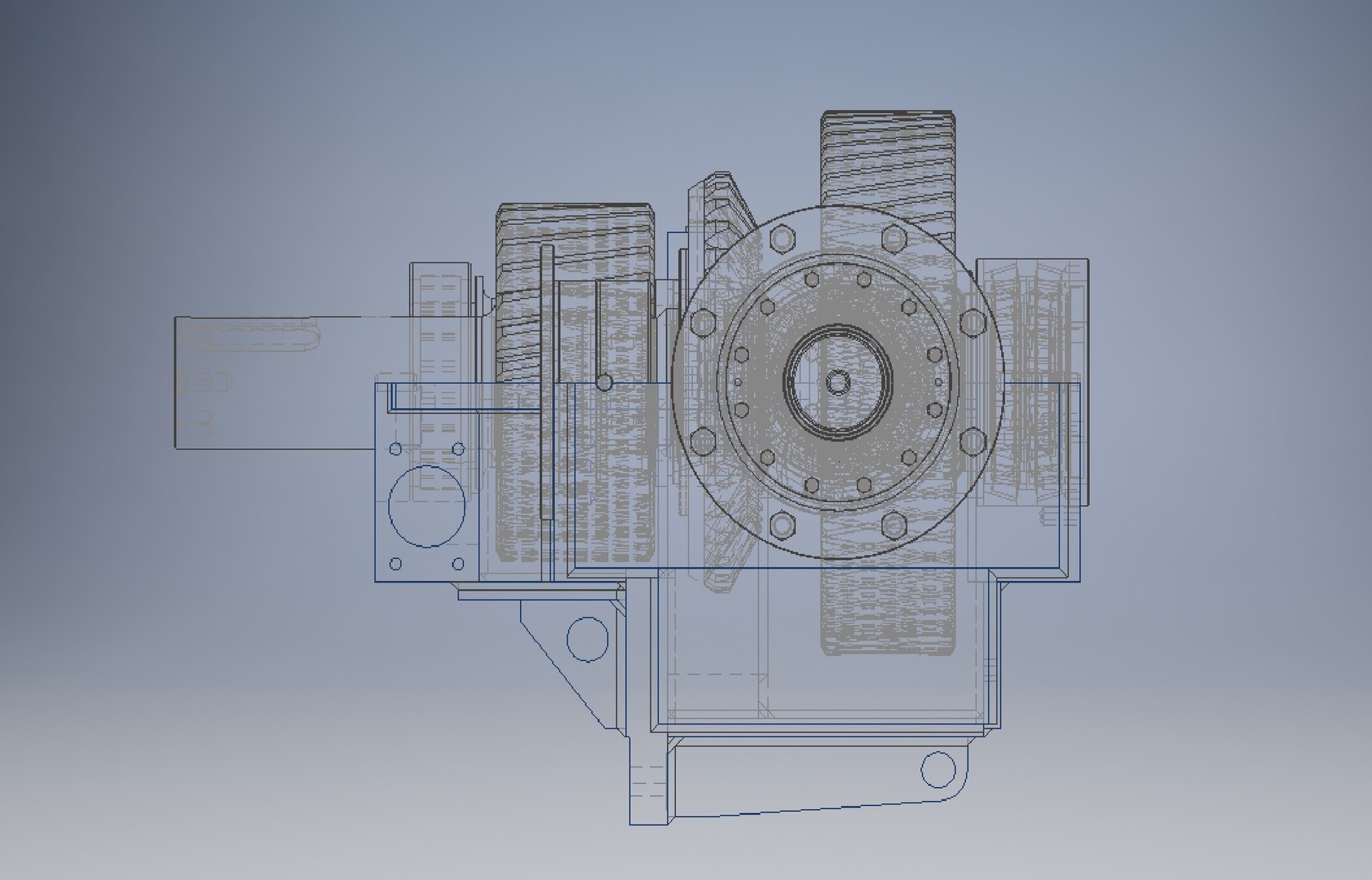 3D Reduction Gear Box For Rolling Mills - TurboSquid 2005139