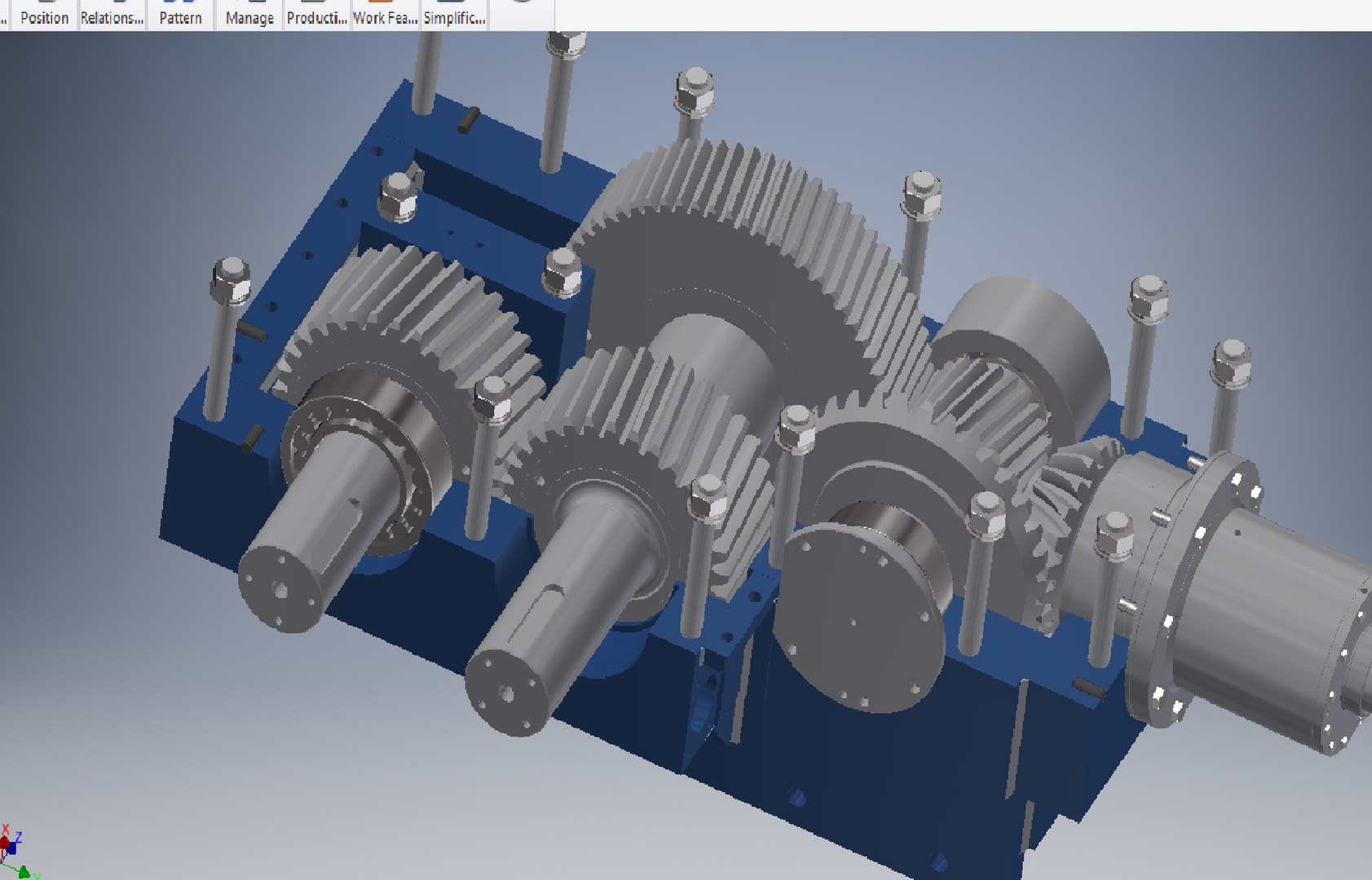 3D Reduction Gear Box For Rolling Mills - TurboSquid 2005139