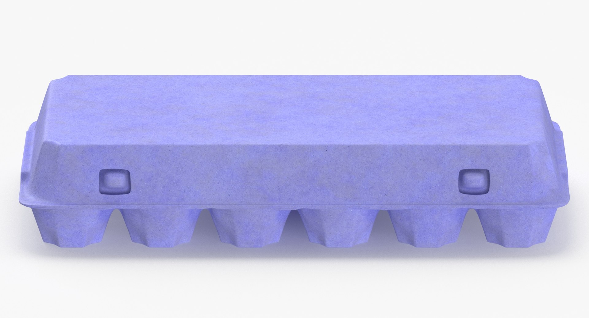 Paper Pulp Carton Of Eggs 18 Color Variations Blank And Generic Label ...