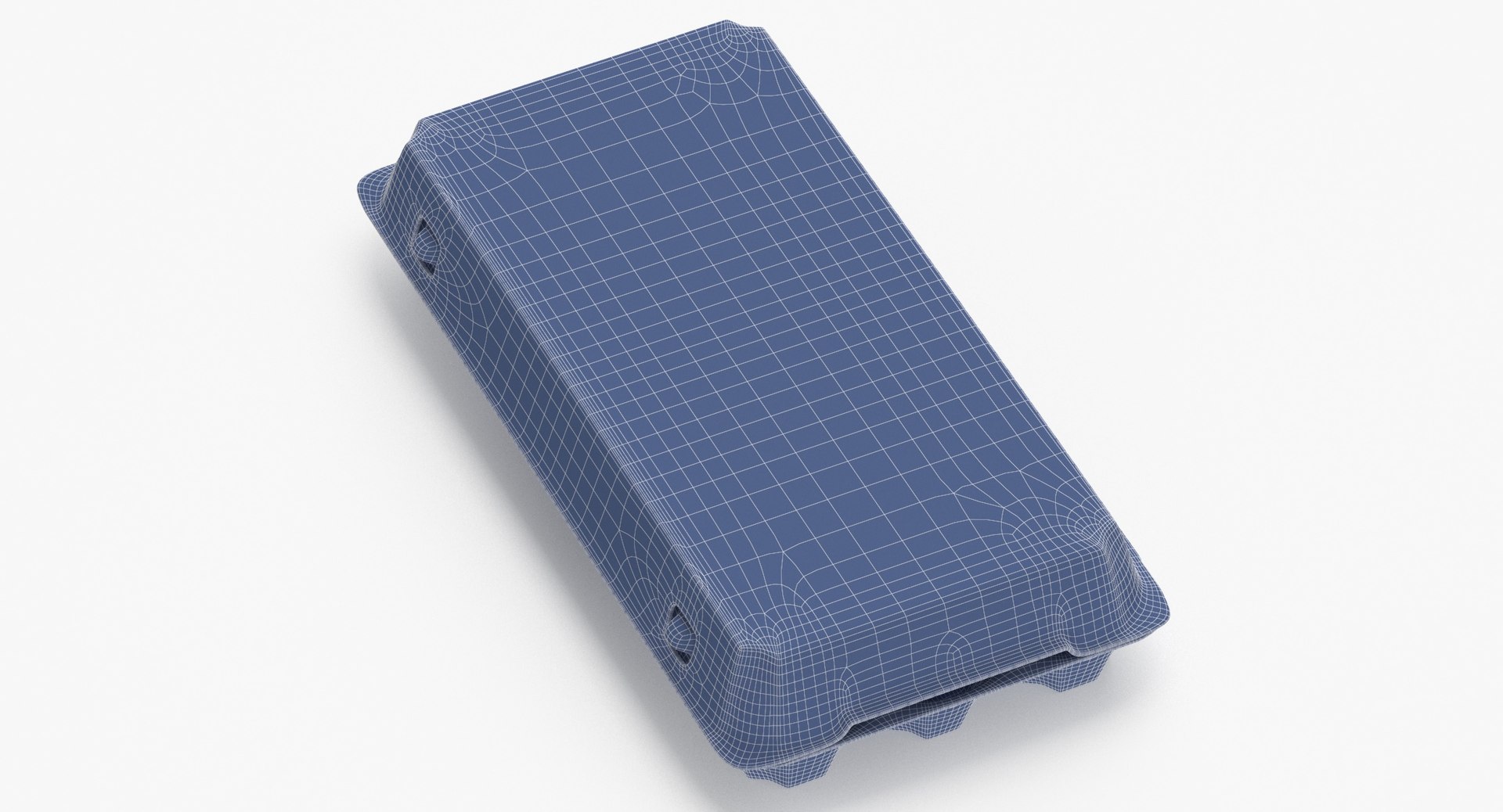 Paper Pulp Carton Of Eggs 18 Color Variations Blank And Generic Label ...