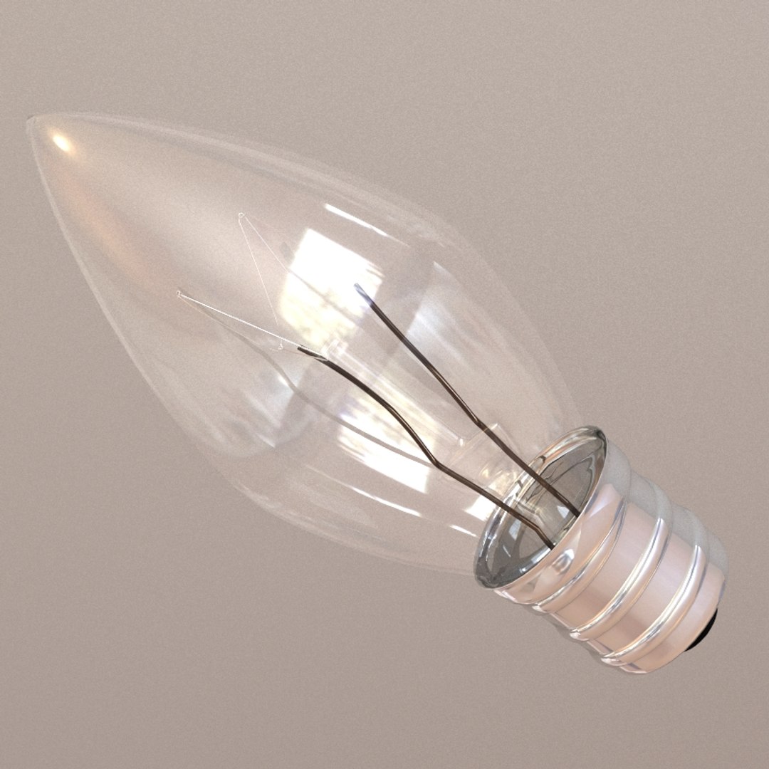 3d Mini Light Bulb Model