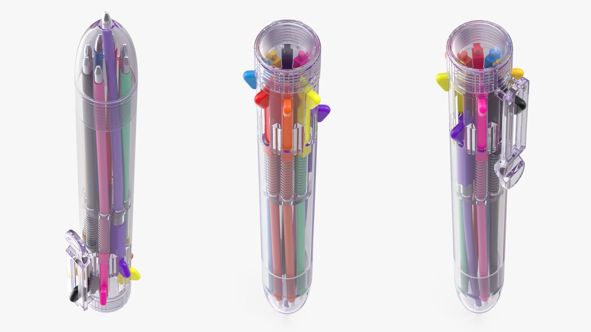 Ballpoint Pens Collection 3D model - TurboSquid 2037230