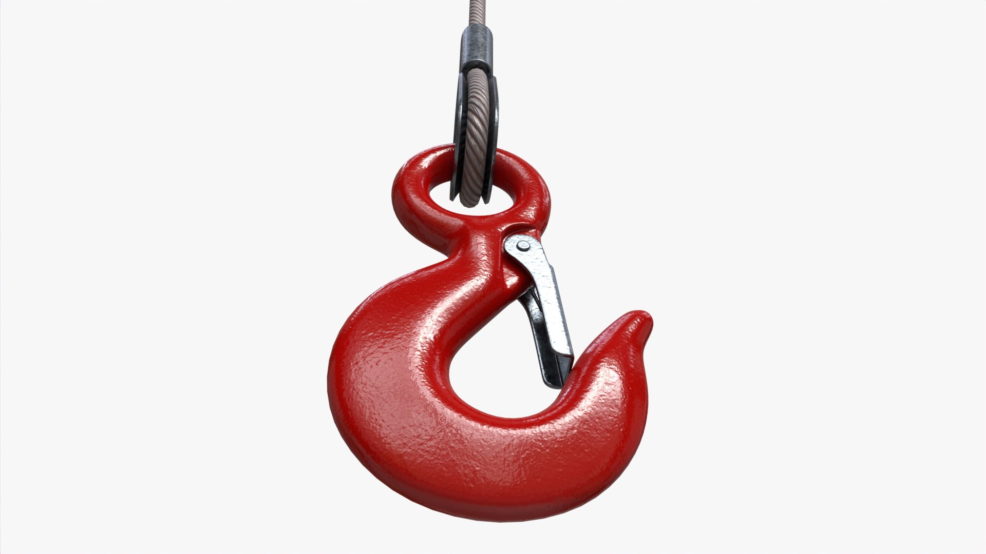 3D Lifting Crane Hook model - TurboSquid 2022586