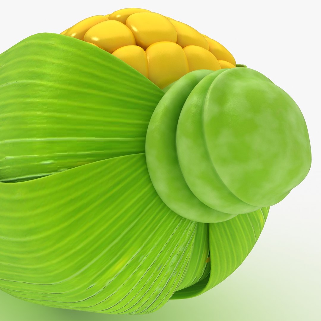 3d Realistic Corn