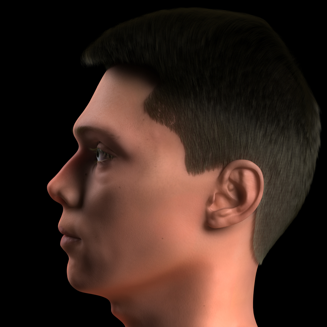 White Male Character Body Max