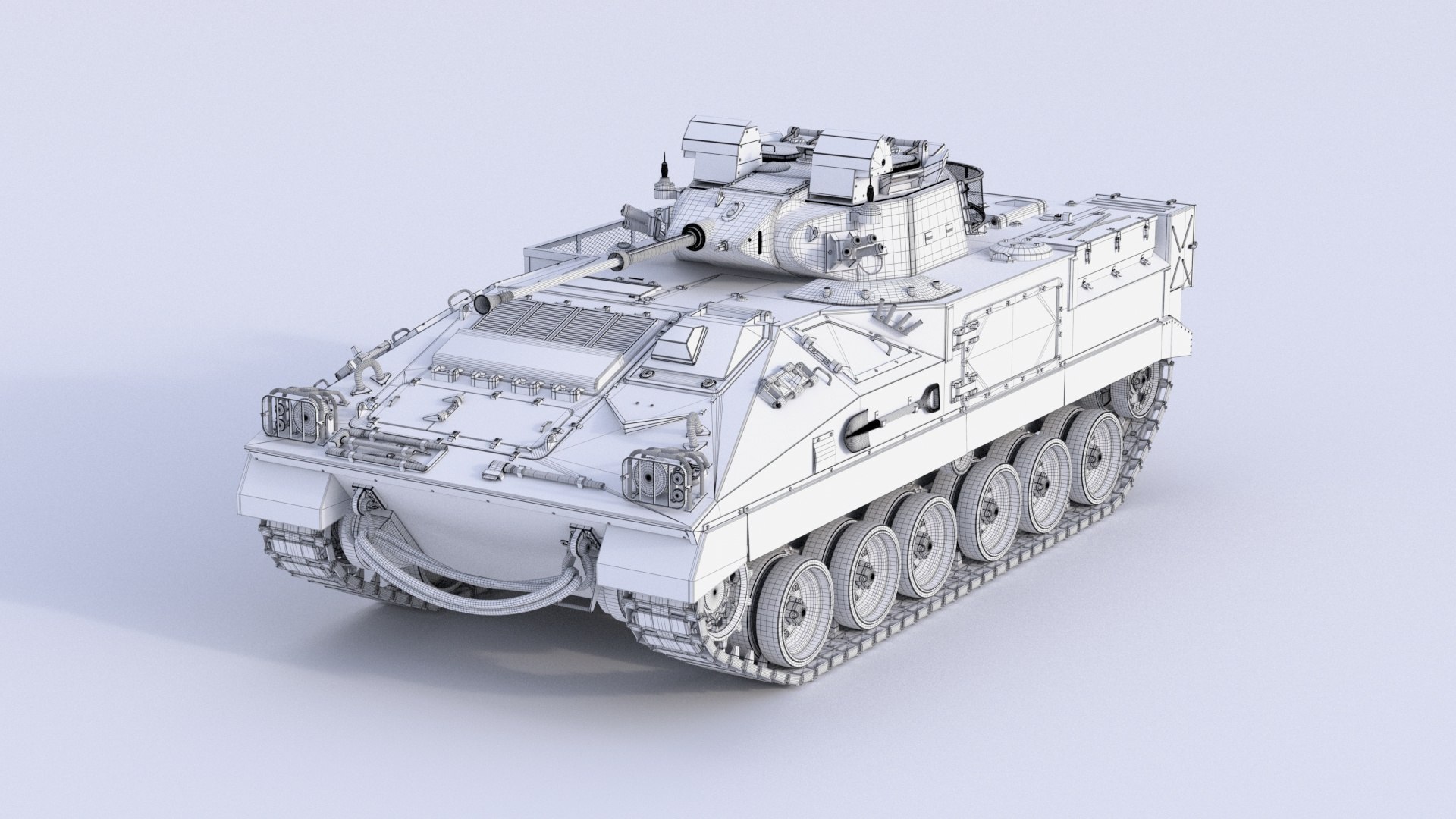 3D Warrior Mcv-80 Infantry - TurboSquid 1427943