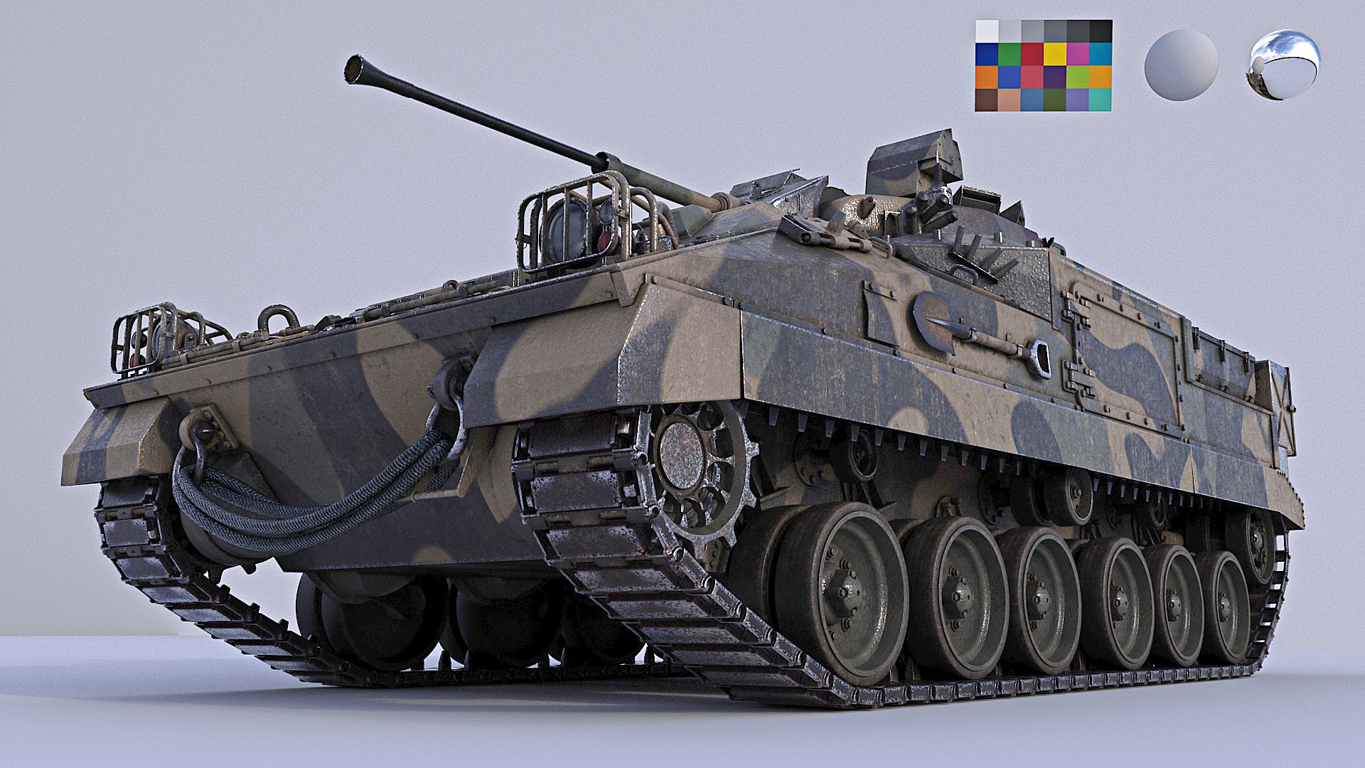 3D Warrior Mcv-80 Infantry - TurboSquid 1427943