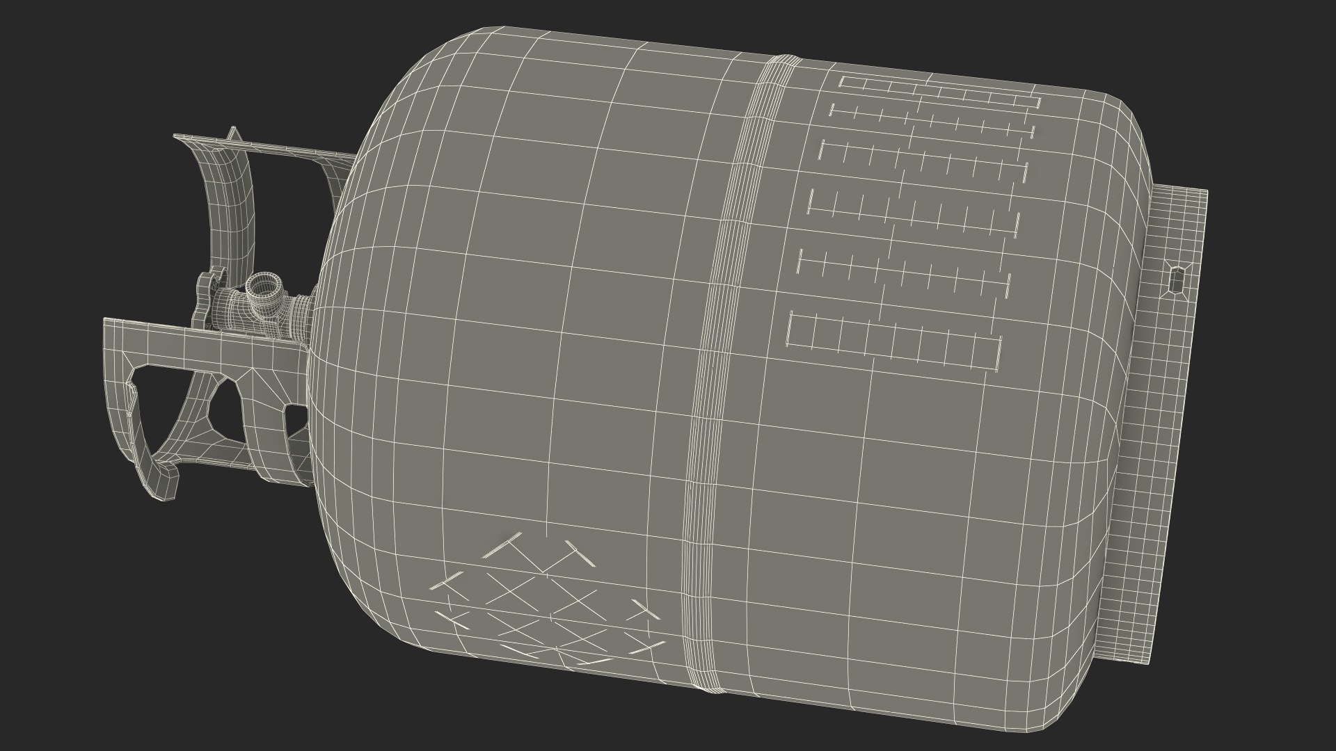 Propane Gas Bottle Model - TurboSquid 2265101