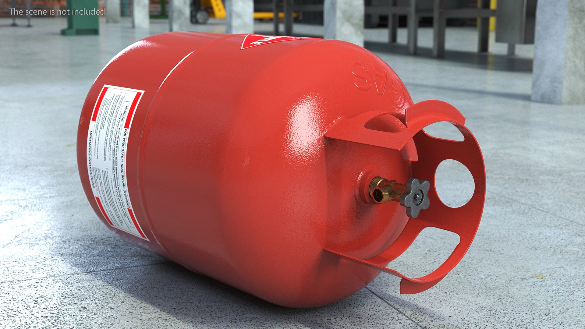 Propane Gas Bottle Model - TurboSquid 2265101